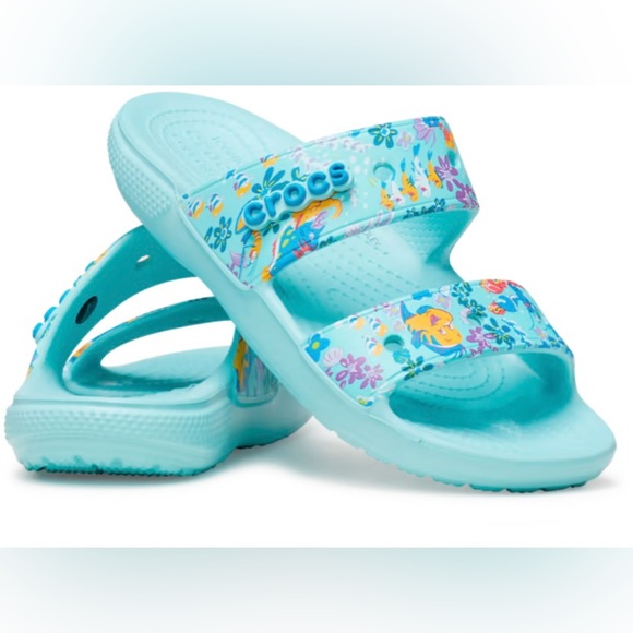 CROCS | Shoes | New Vera Bradley Disney Crocs The Little Mermaid ...